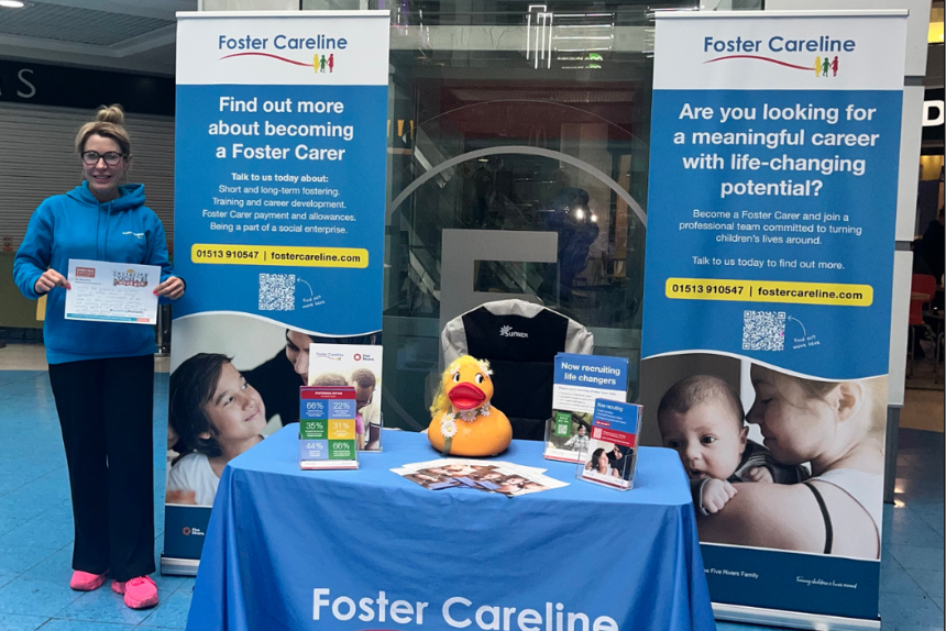 Fostering Awareness Stand | Foster Careline